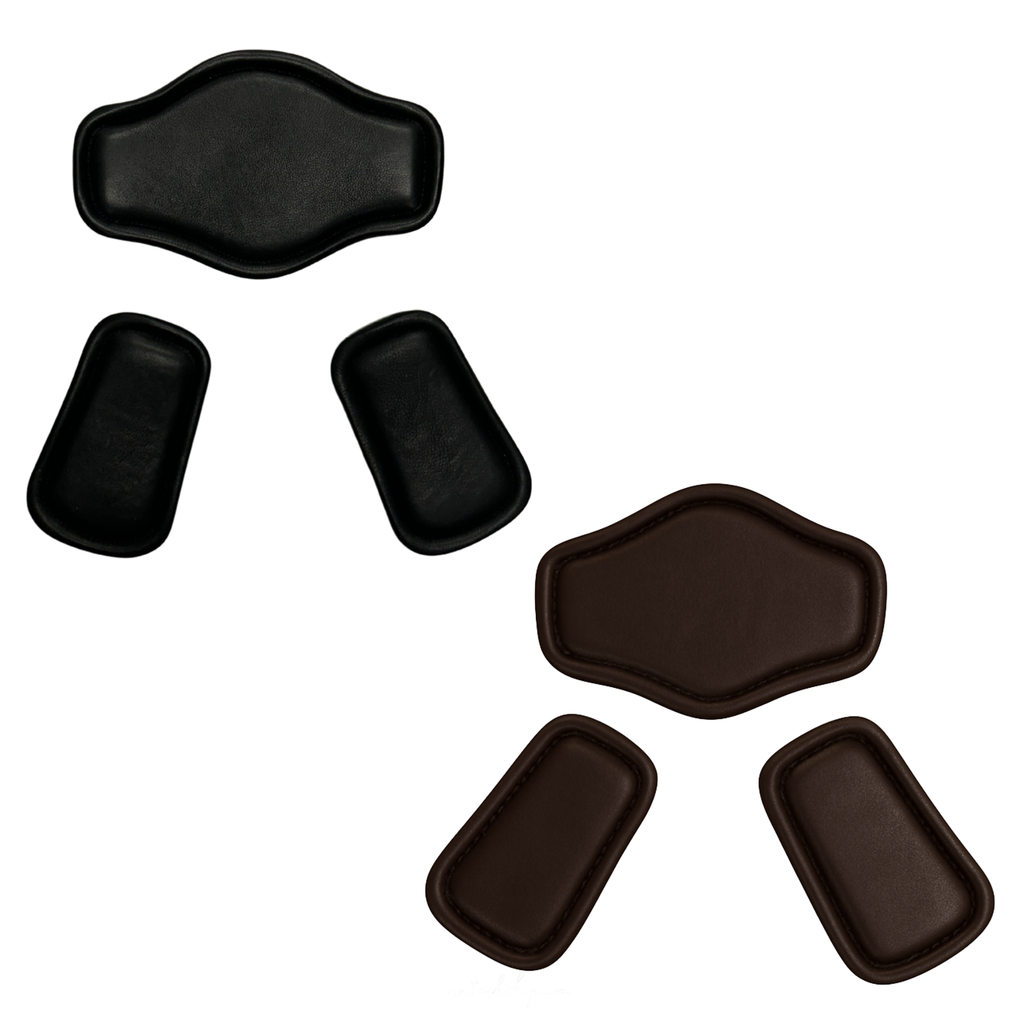 Removable Leather Pads for Pressure Relief Comfort Short Girth – M & M ...